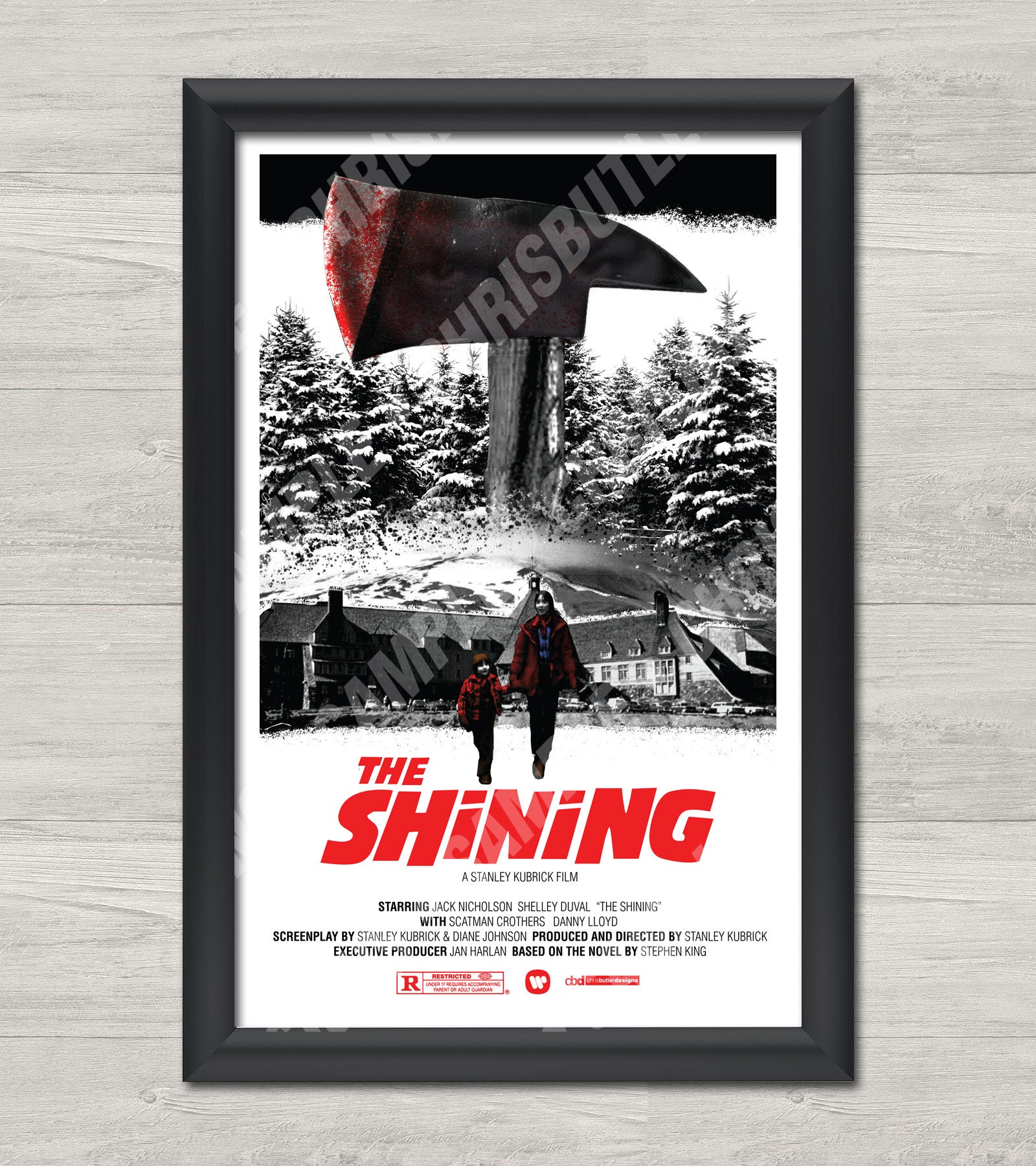 The Shining design 1 11x17 Movie Poster - Etsy UK
