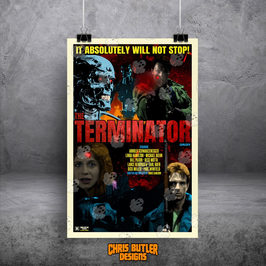 The Terminator (classic Series) 11x17 Movie Poster - Etsy