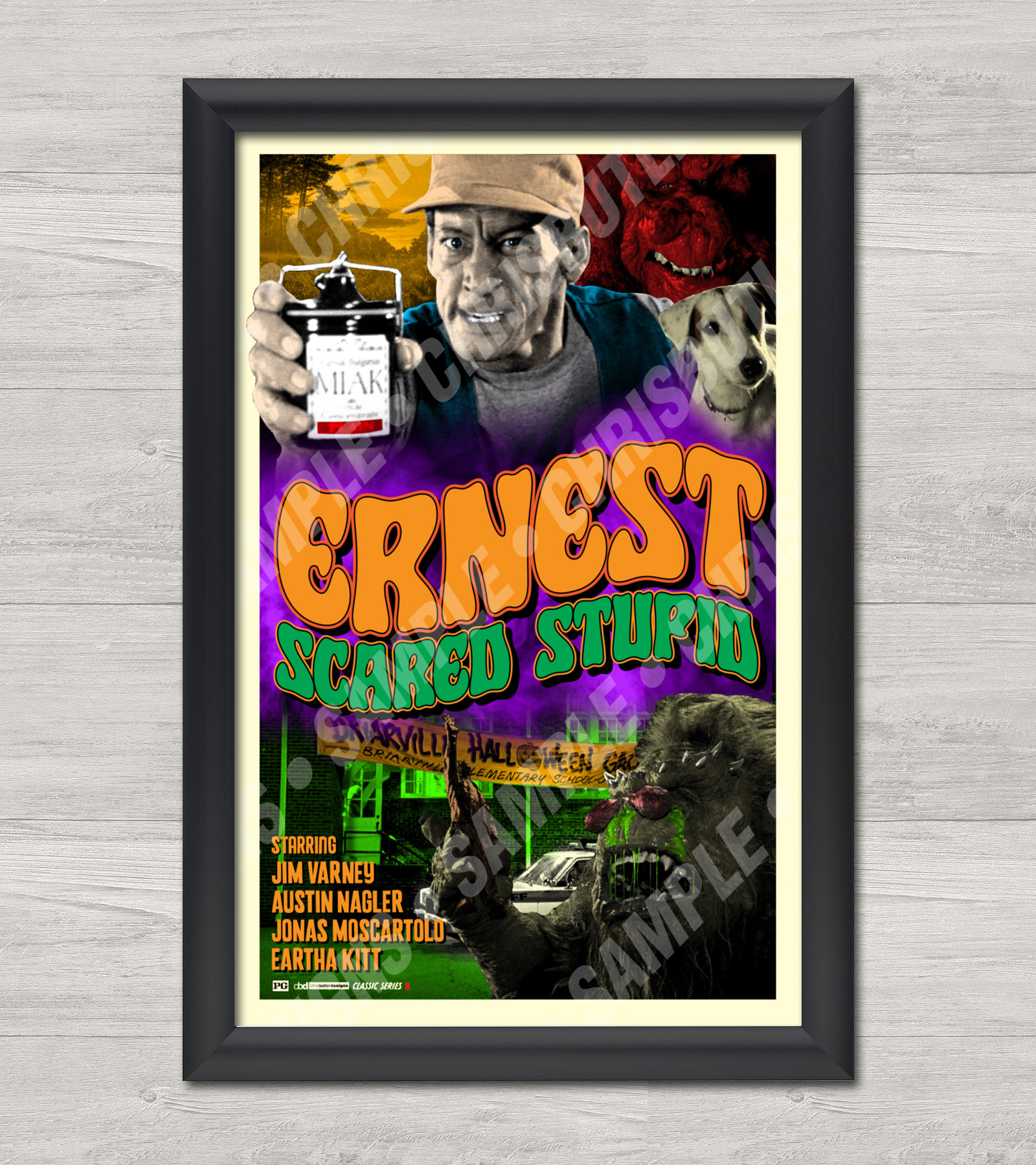 Ernest Scared Stupid Poster
