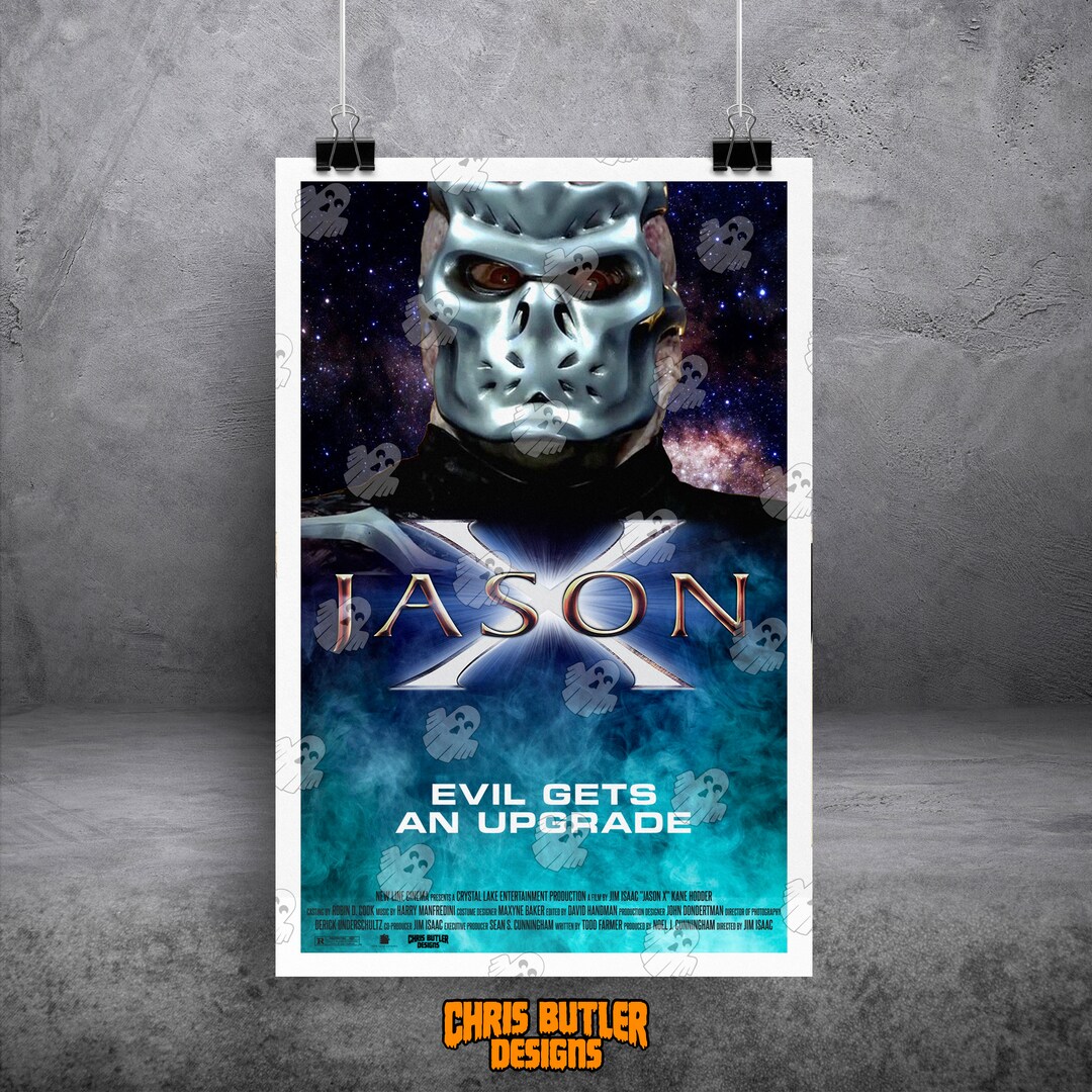 Jason X 11x17 Movie Poster - Etsy