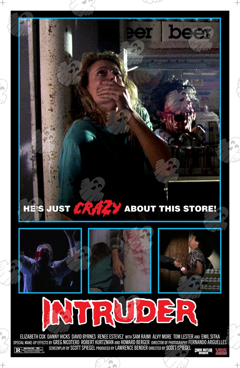 Intruder (VHS Series) 11x17 Movie Poster - Etsy