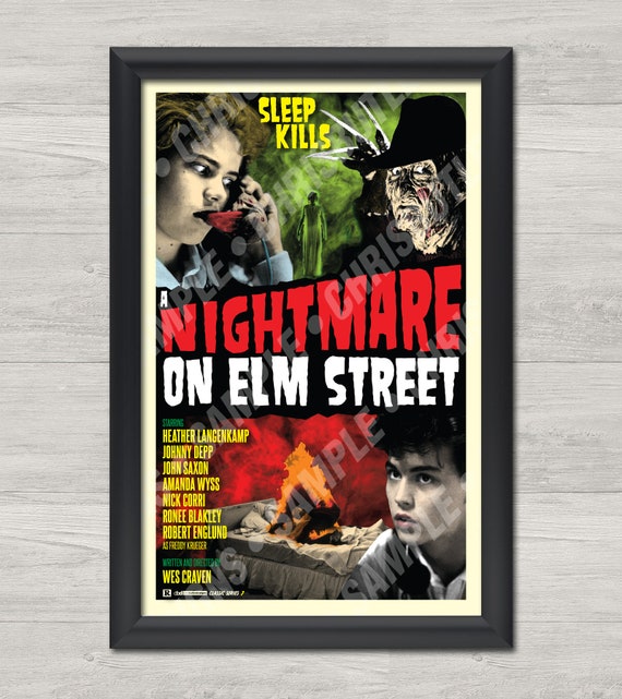 Nightmare On Elm Street 1 Poster