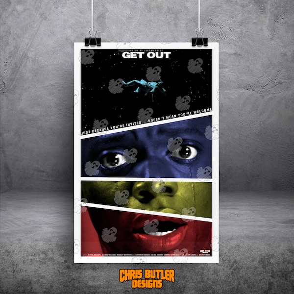 Get Out Movie Poster - Etsy