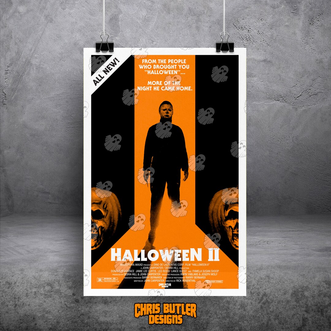 Halloween II 11x17 Movie Poster - Etsy