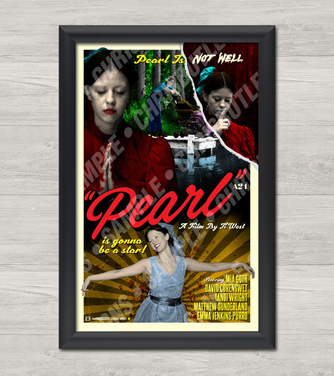 Pearl classic Series 10 11x17 Movie Poster - Etsy