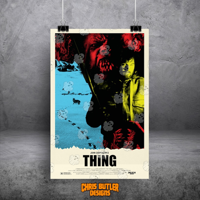The Thing (design 2) 11x17 Alternative Movie Print - Etsy