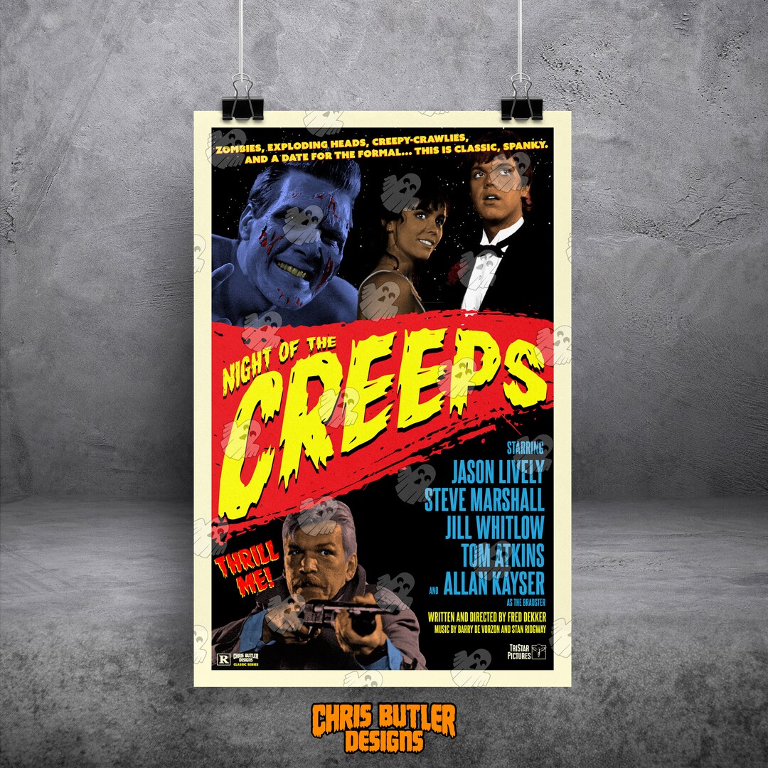 Night of the Creeps (classic Series) 11x17 Movie Poster - Etsy