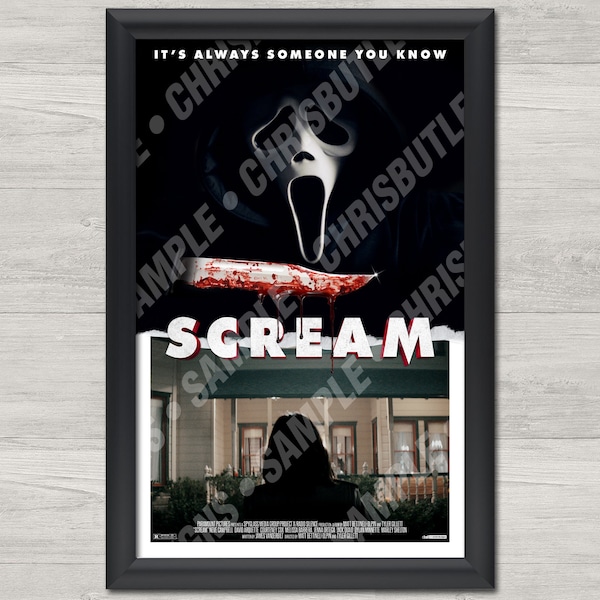 Scream 2022 Poster - Etsy