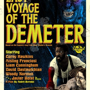 The Last Voyage of the Demeter (classic Series) 11x17 Movie Poster - Etsy