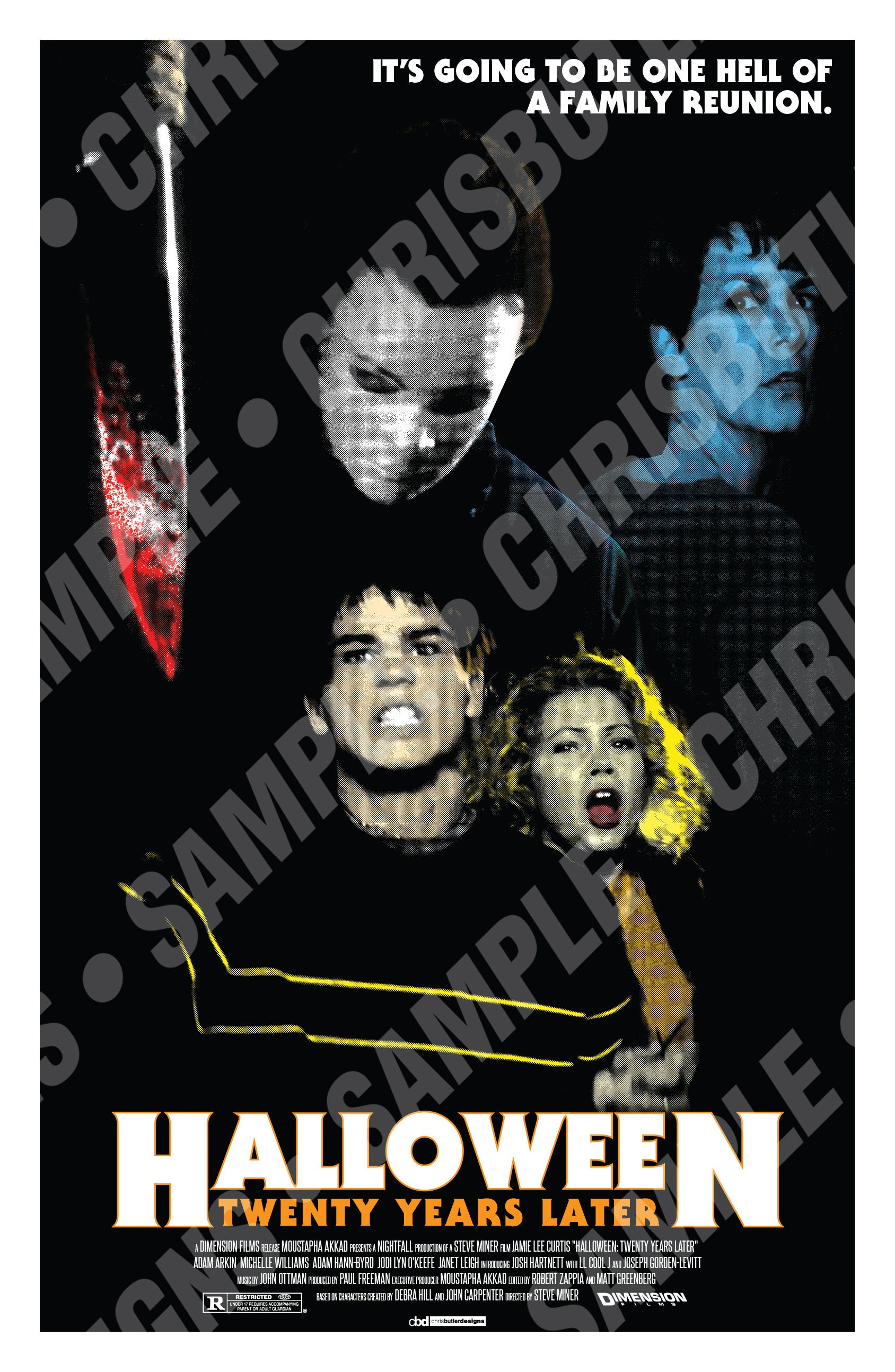 Halloween H20 Movie Poster