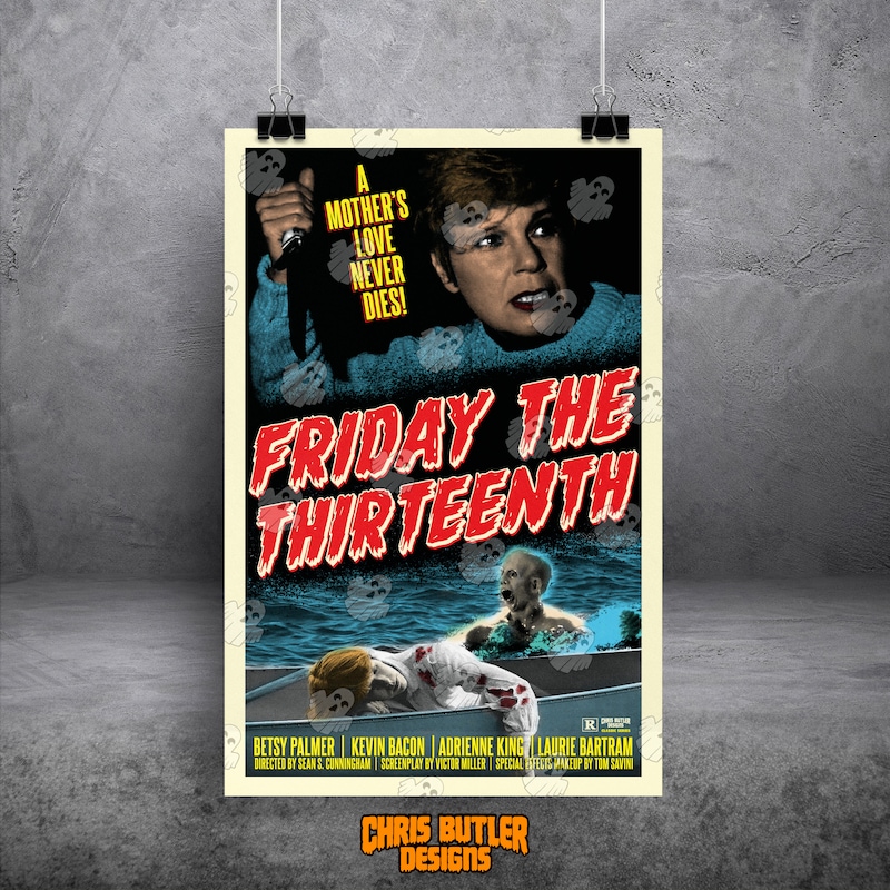 Friday the 13th Poster - Etsy
