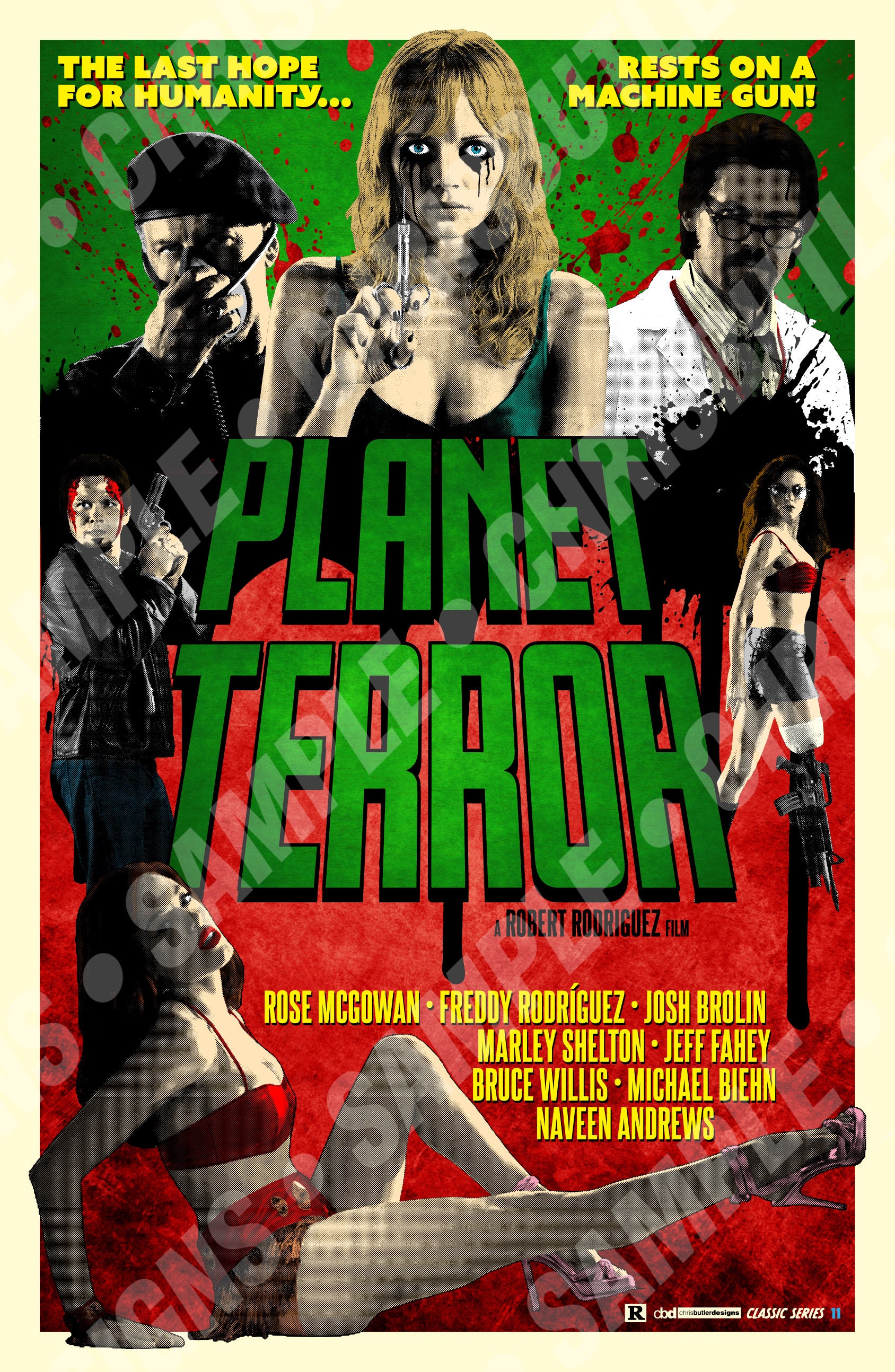 Grindhouse Planet Terror Poster