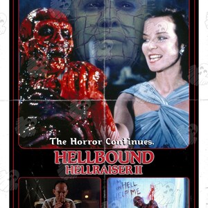 Hellbound: Hellraiser II (VHS Series) 11x17 Movie Poster - Etsy