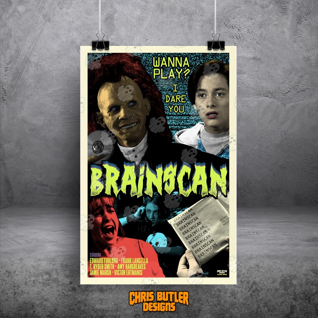 Brainscan (classic Series) 11x17 Movie Poster - Etsy