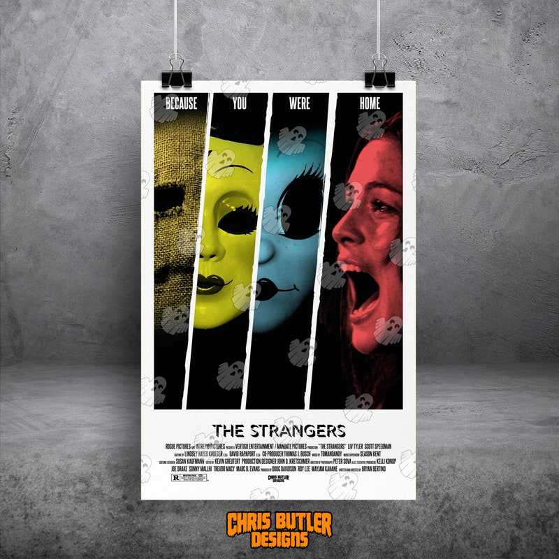 Movie Poster Strangers - Etsy