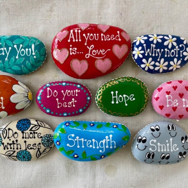 Funny Painted Rocks - Etsy