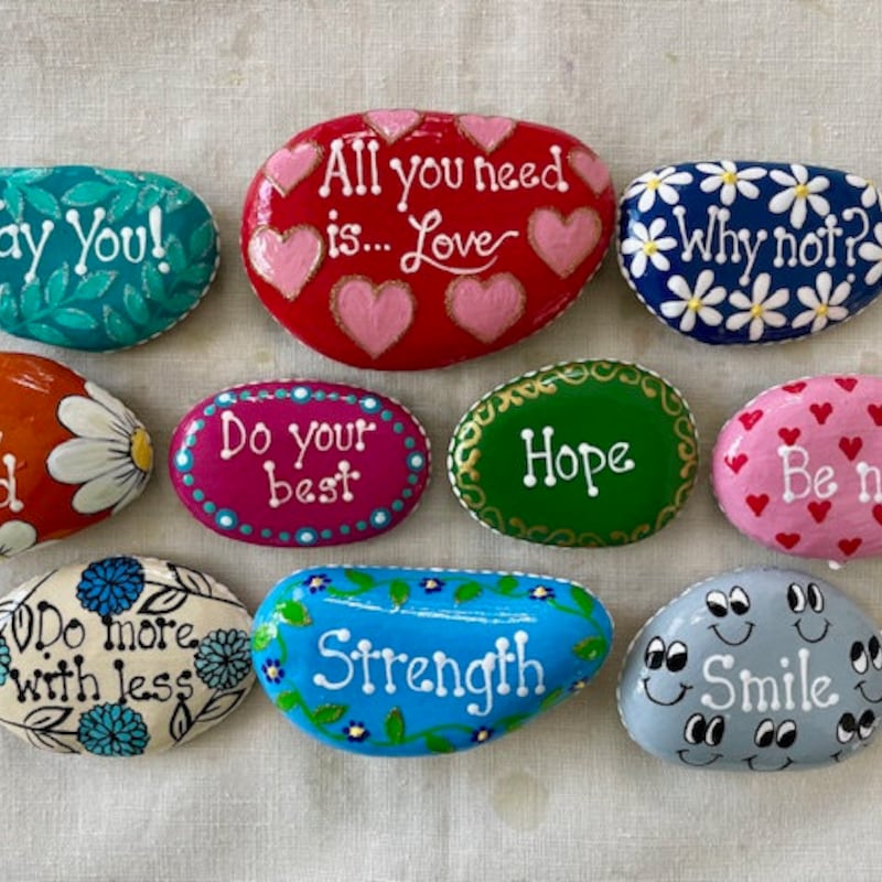 Funny Painted Rocks - Etsy