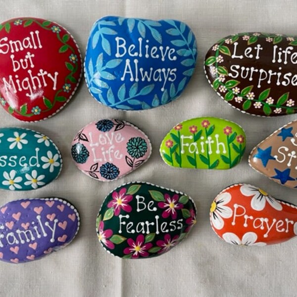 Scripture Rocks - Etsy