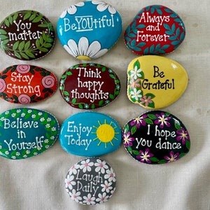 Painted Rocks - Etsy