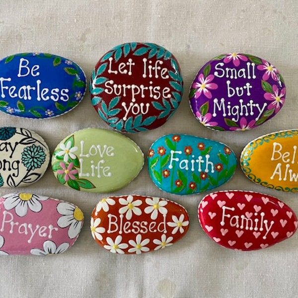 Scripture Rocks - Etsy