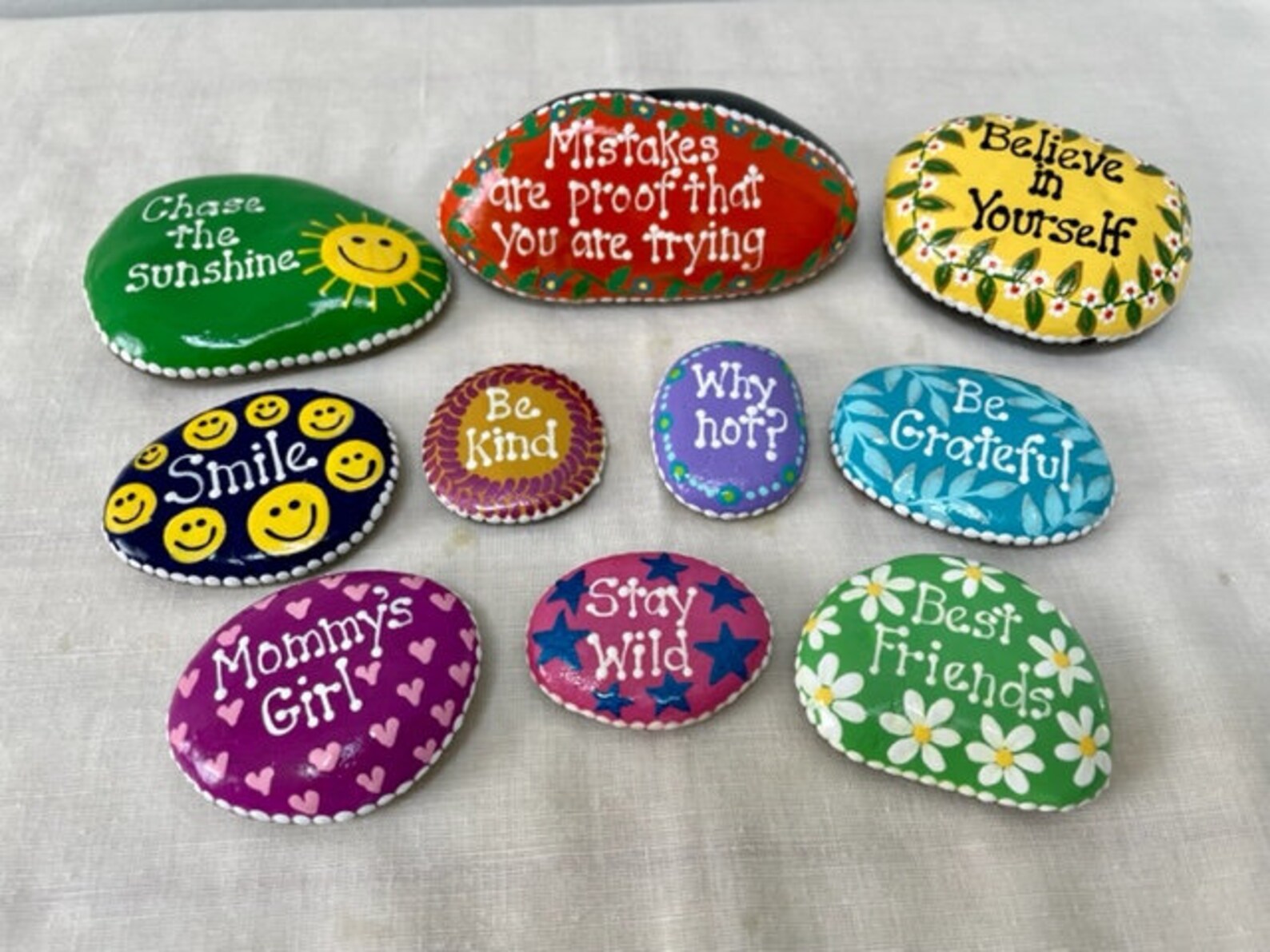 Inspirational Painted Rocks - Etsy