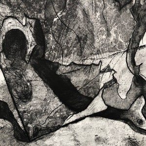 Intaglio Print, Zinc Plate Etching, Printmaking - Etsy