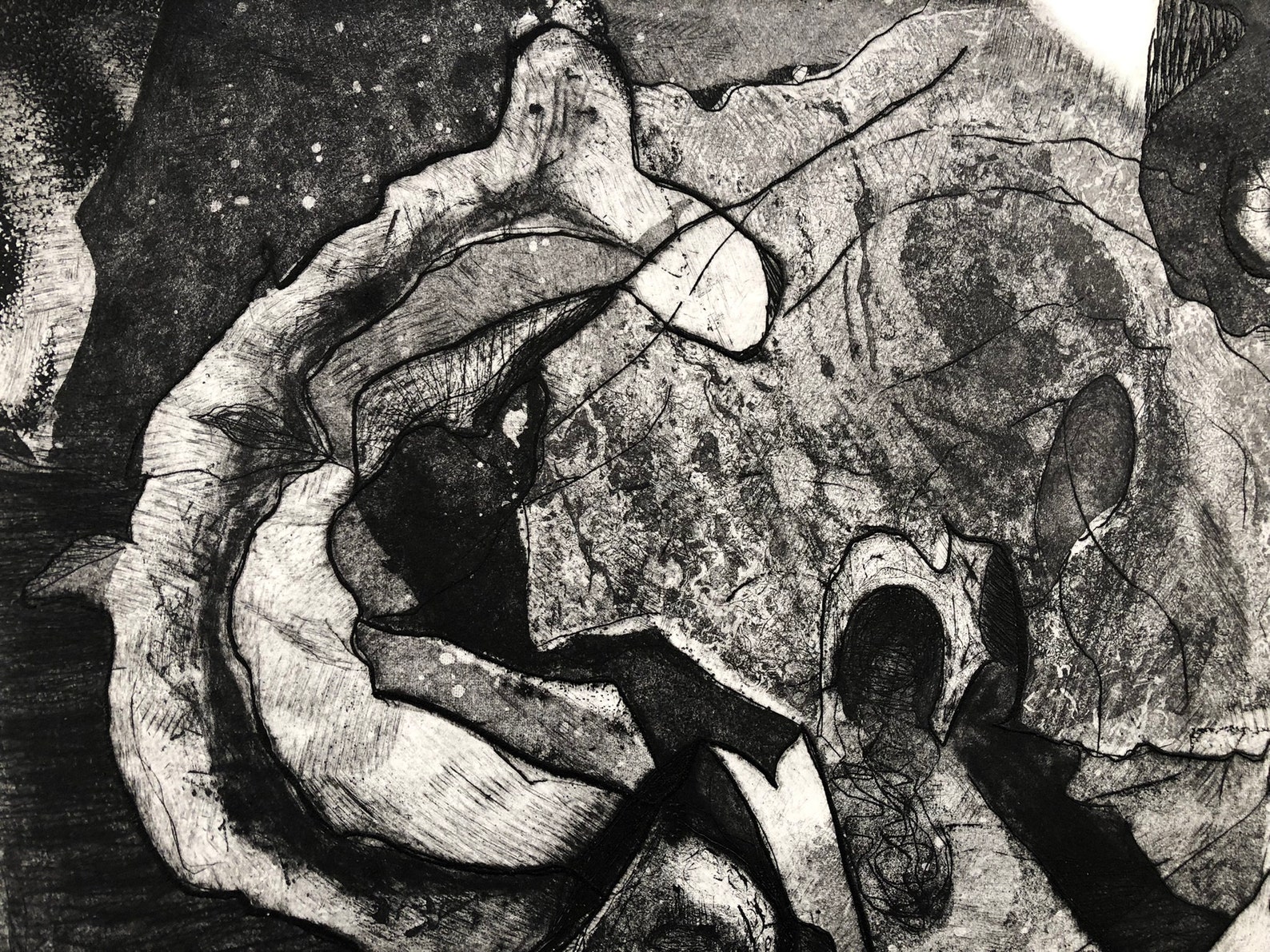 Intaglio Print, Zinc Plate Etching, Printmaking - Etsy