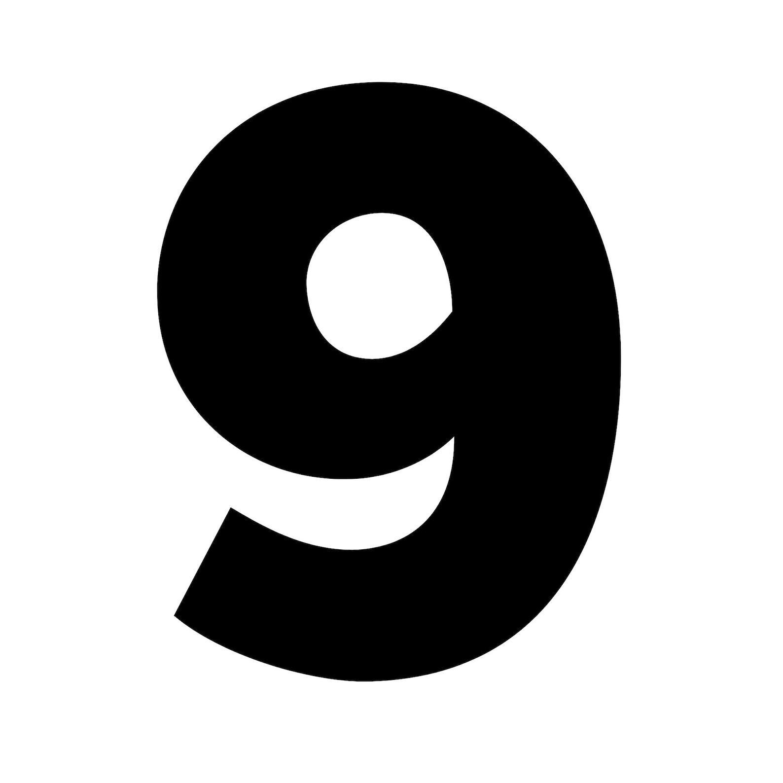 Number Wall Poster Wall Art, Minimalist, Bold, Block, Numbers - Etsy