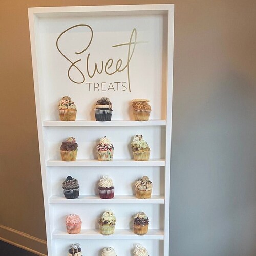Cupcake Wall With Stand Holds 18-54 Cupcakes Cupcake Theme - Etsy