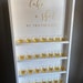 Shot Wall With Stand - Holds up to 48 Shot Glasses - Shot Holder - Shot ...