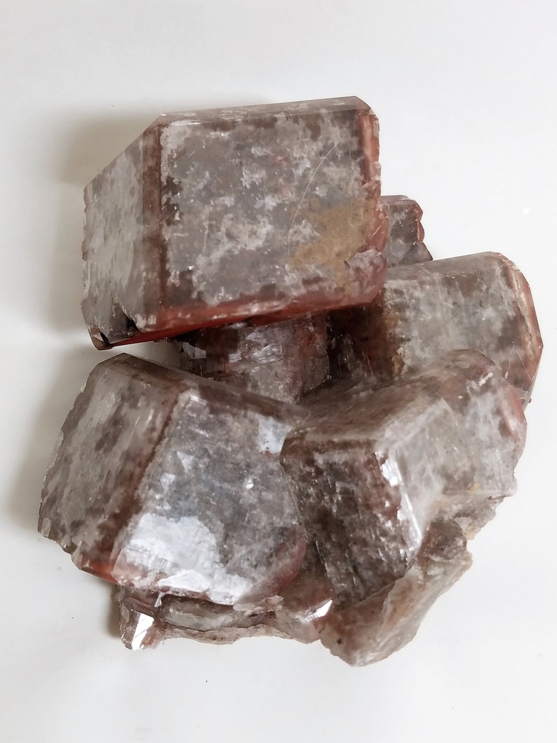 Calcite With Iron Oxide Mineral Specimens Rocks and Minerals Display ...
