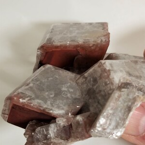 Calcite With Iron Oxide Mineral Specimens Rocks and Minerals Display ...