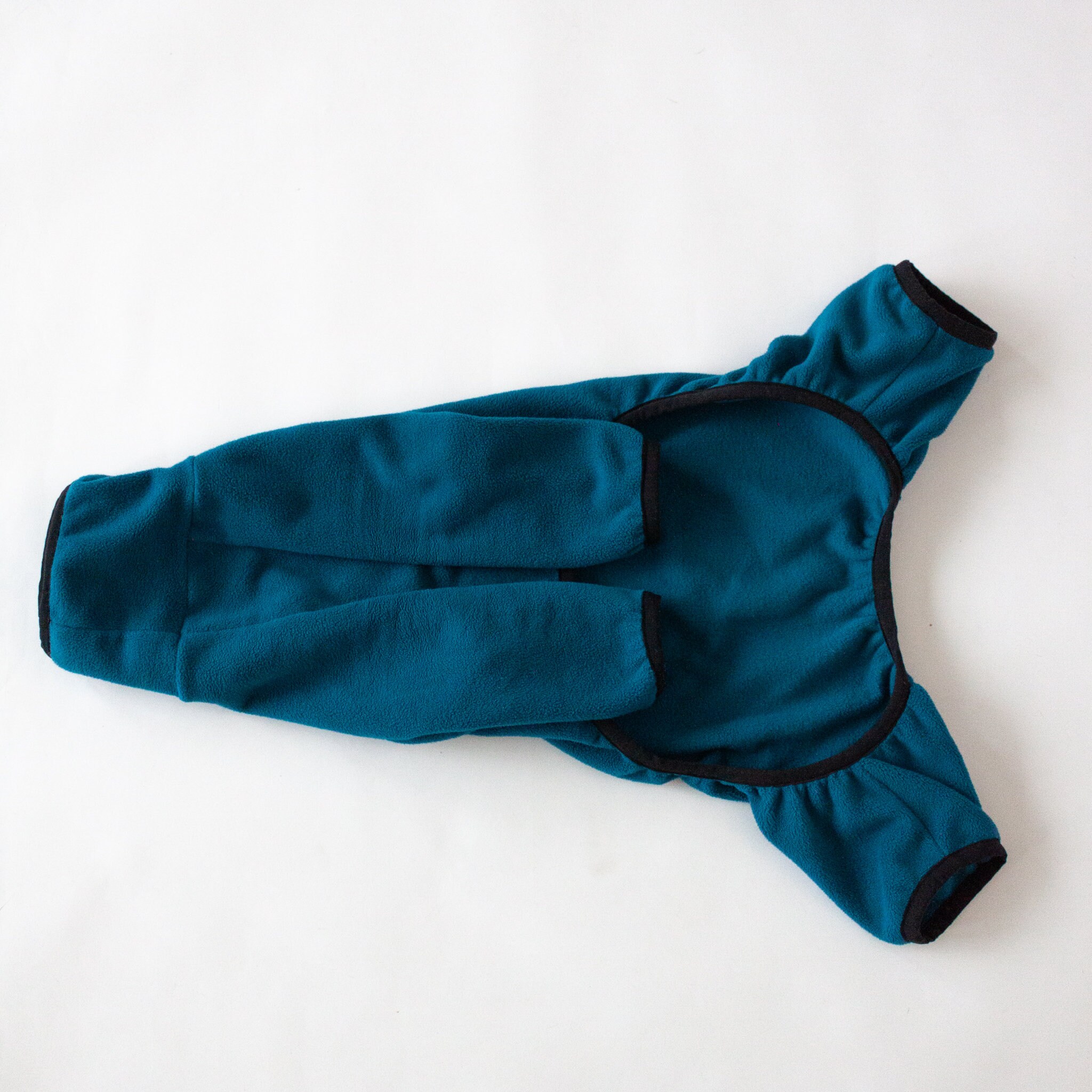 Fleece Dog Pajamas Teal Blue Greyhound Whippet Pitbull | Etsy