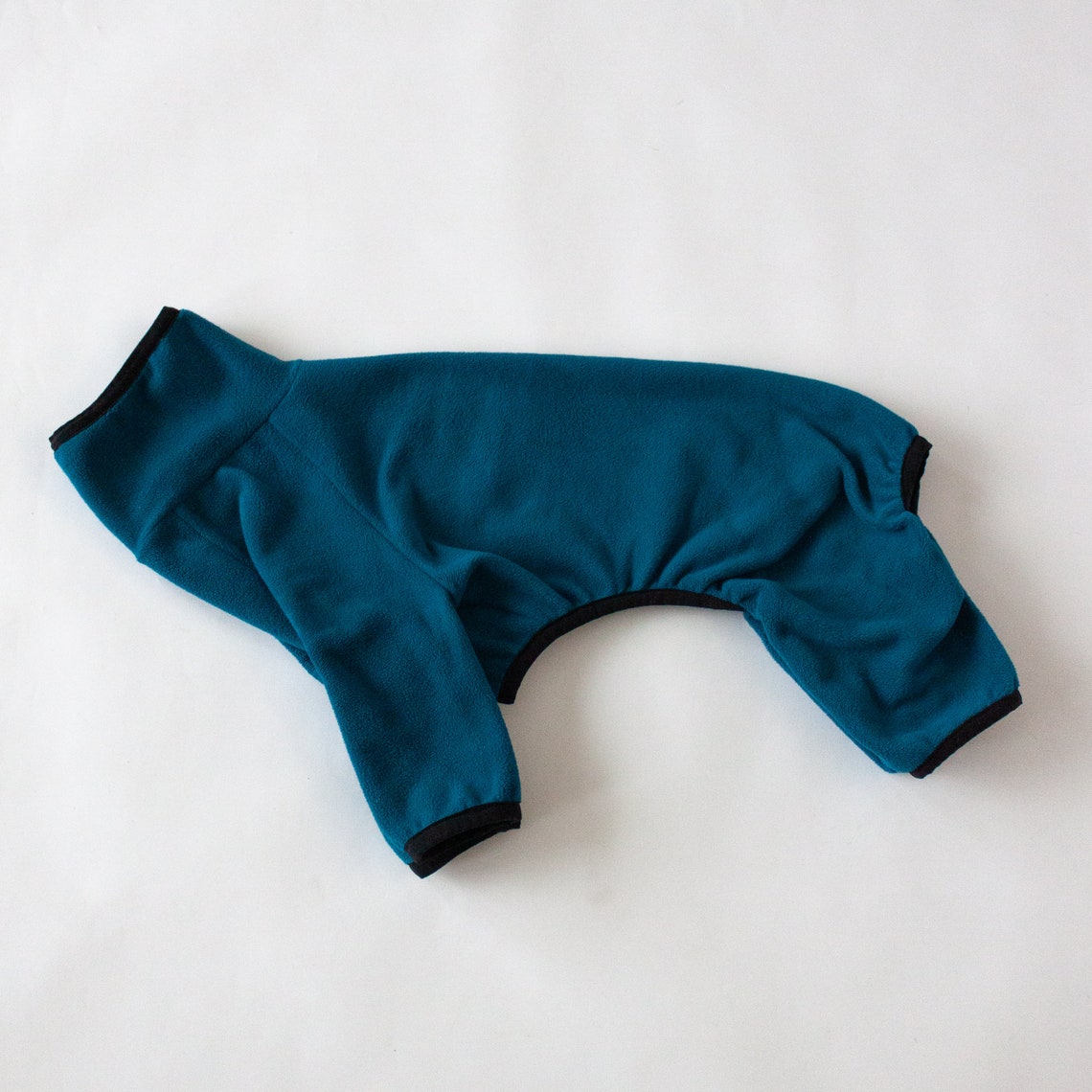 Fleece Dog Pajamas Teal Blue Greyhound Whippet Pitbull | Etsy