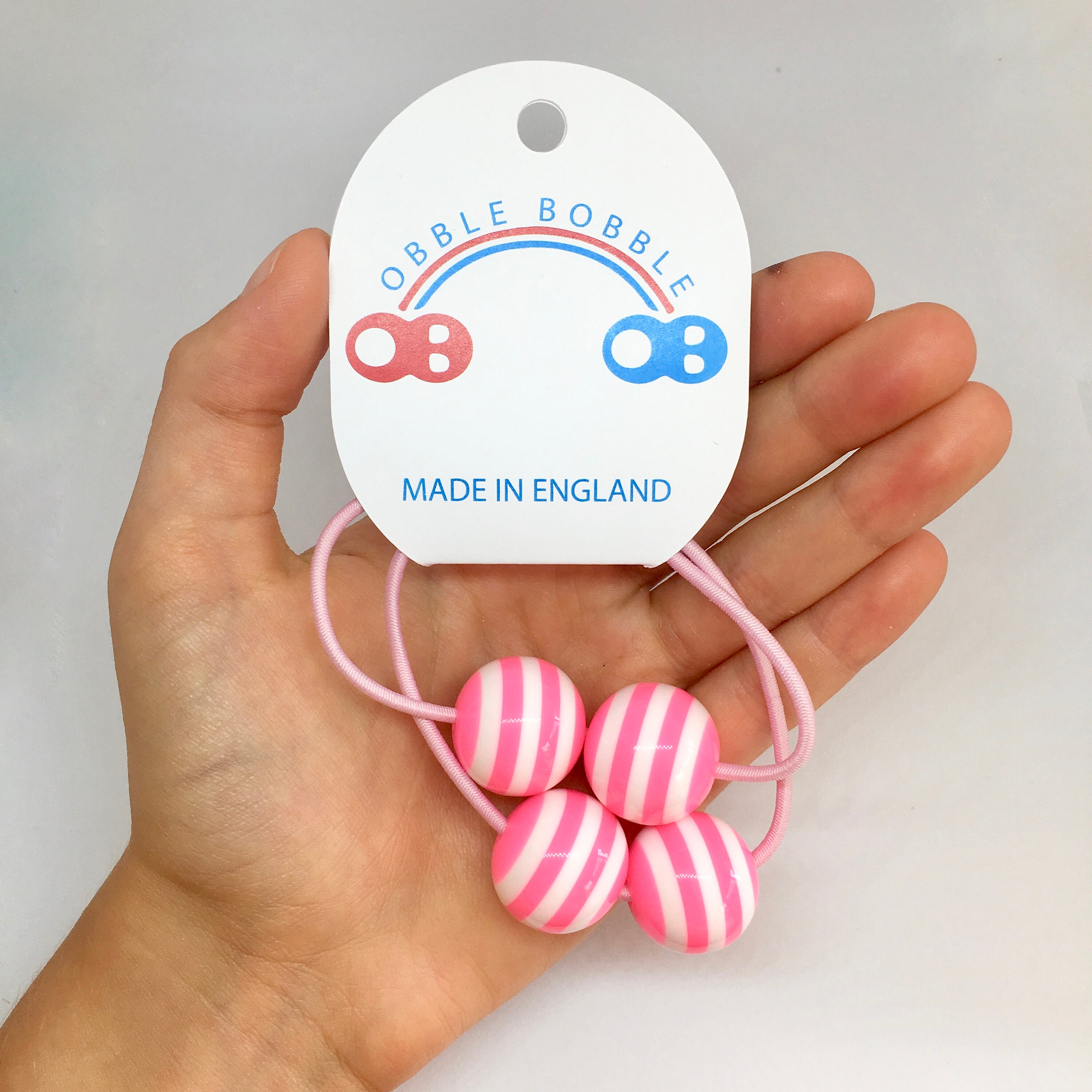 Girls Hair Bobbles, Bead Hair Accessories for Girls, Ball Hair Ties, - Etsy