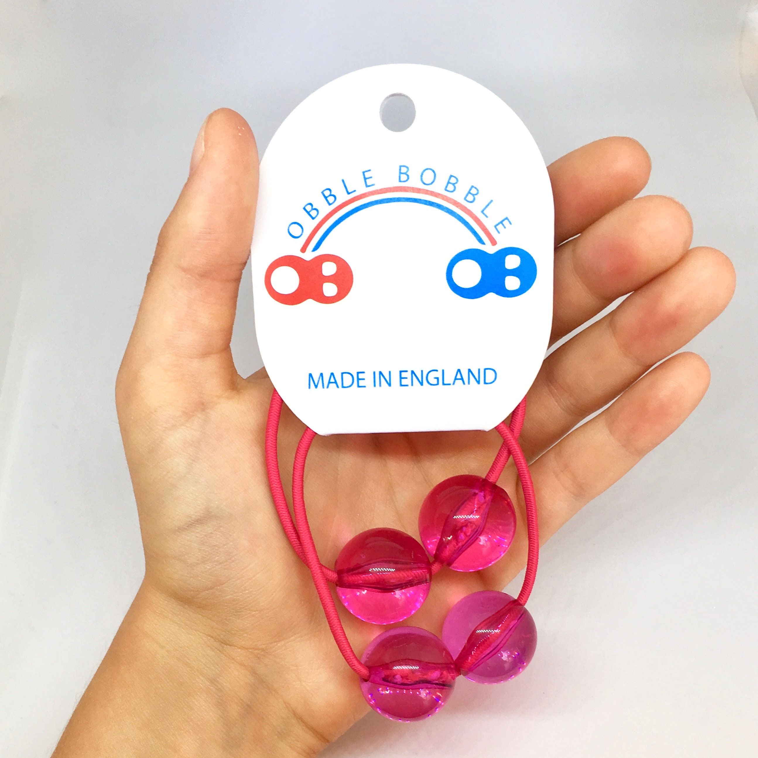 Pink Hair Bobbles Ball Hair Tie Acccessories for Girls. - Etsy Canada