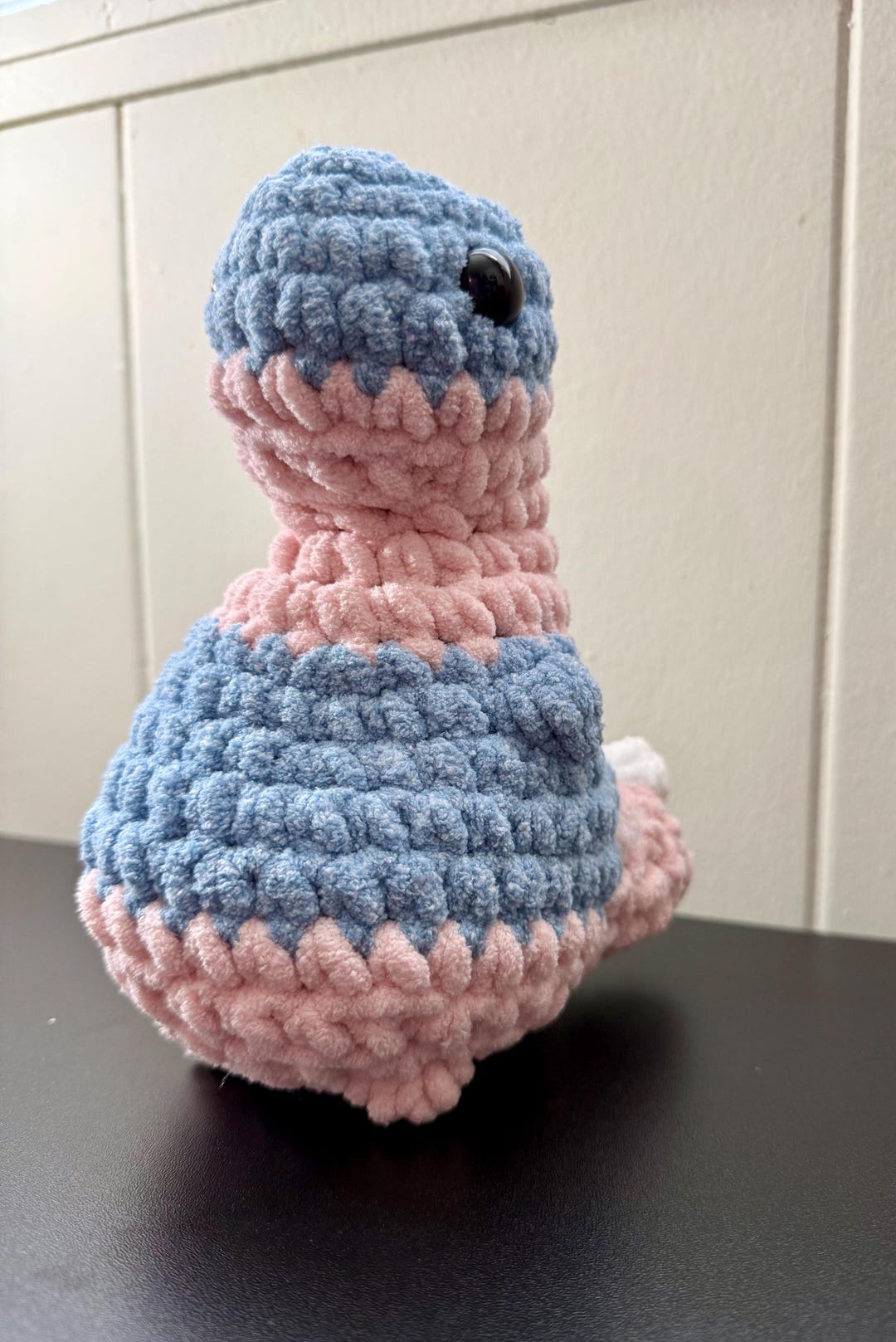 Trans Flag Dino Plushie - Etsy