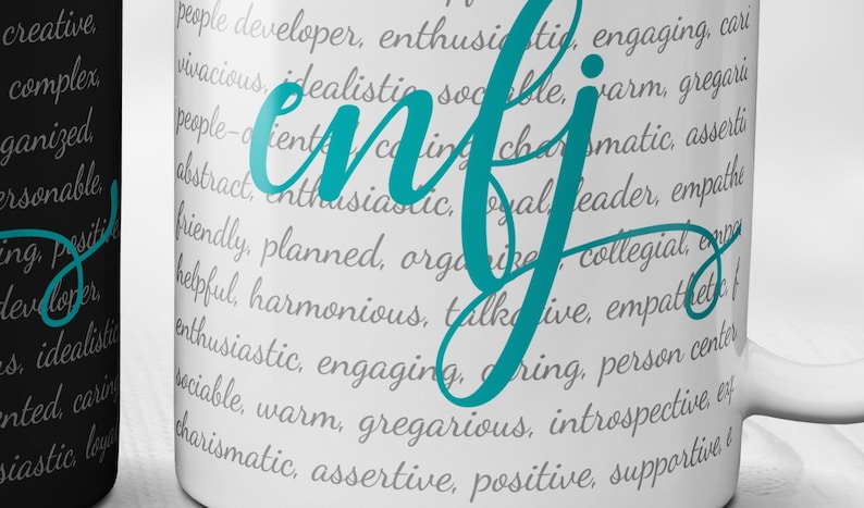 ENFJ Mug, MBTI Personality Type, Myers-briggs, Gift for ENFJ - Etsy
