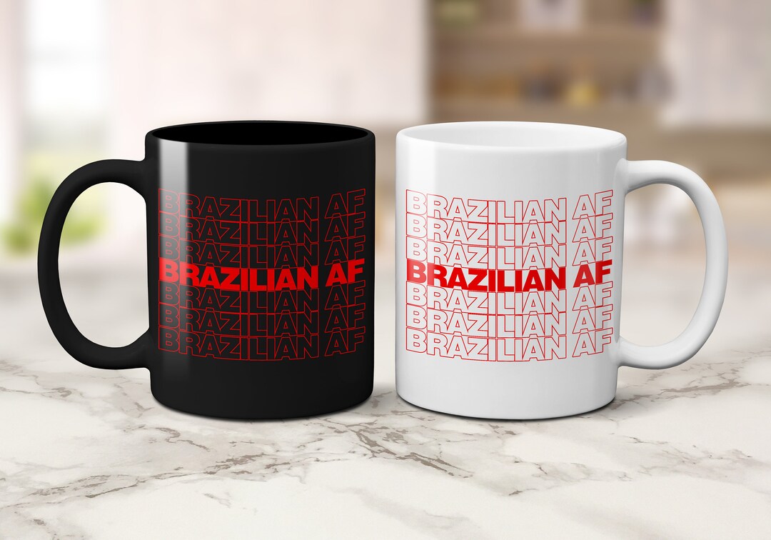 Brazilian AF Mug Thank You Bag Mug - Etsy