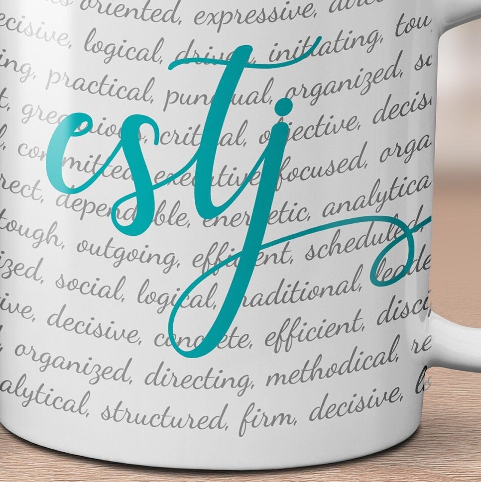 ESTJ Mug, MBTI Personality Type, Myers-briggs, Gift for ESTJ - Etsy