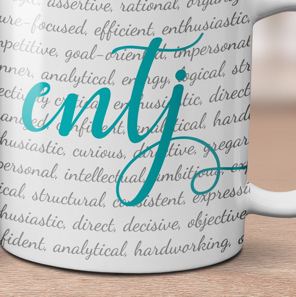 ENTJ Mug, MBTI Personality Type, Myers-briggs, Gift for ENTJ - Etsy