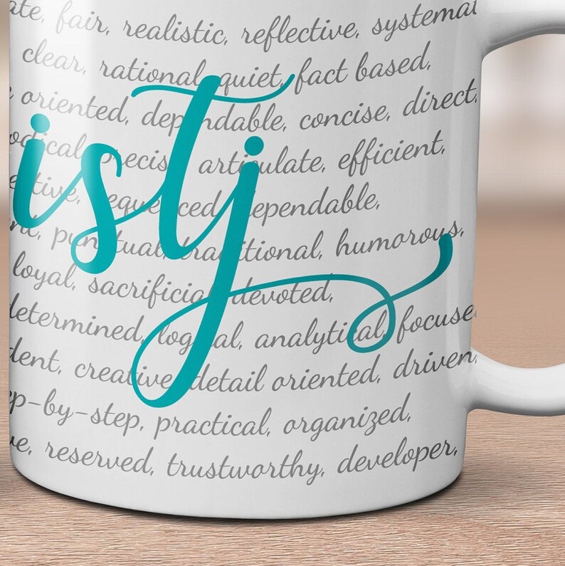 ISTJ Mug, MBTI Personality Type, Myers-briggs, Gift for ISTJ - Etsy