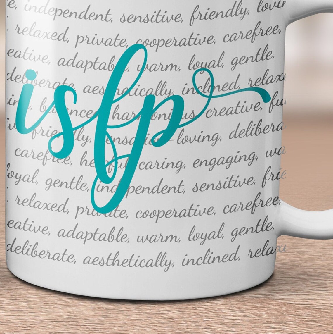 ISFP Mug, MBTI Personality Type, Myers-briggs, Gift for ISFP - Etsy