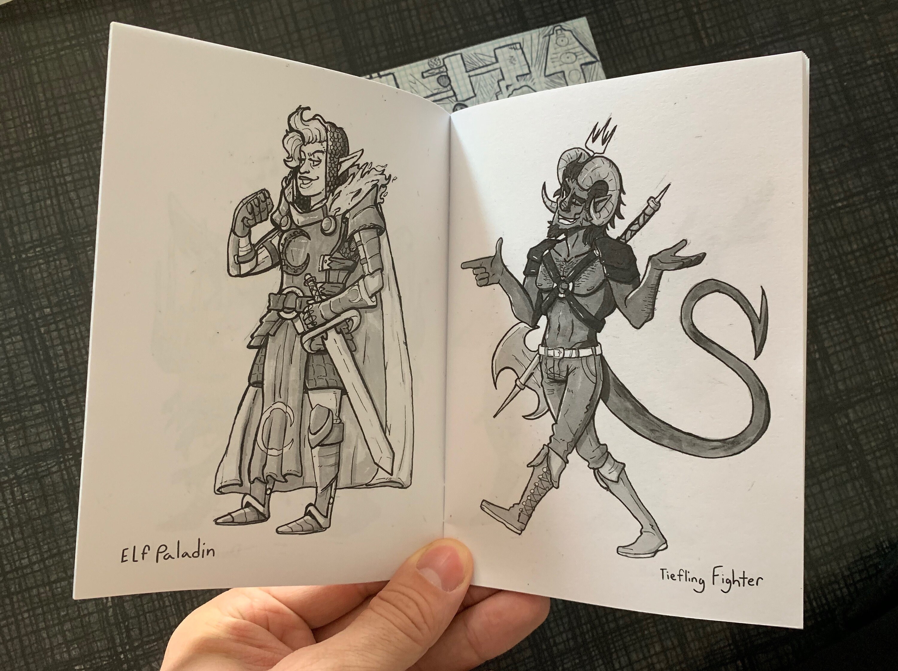 Rally the Party: an Dnd Inktober Zine - Etsy UK