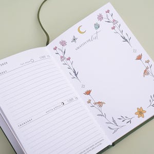 Moon Journal 2025 Planner Black Edition - Etsy