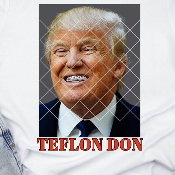 Trump With Grill and Chain - Etsy