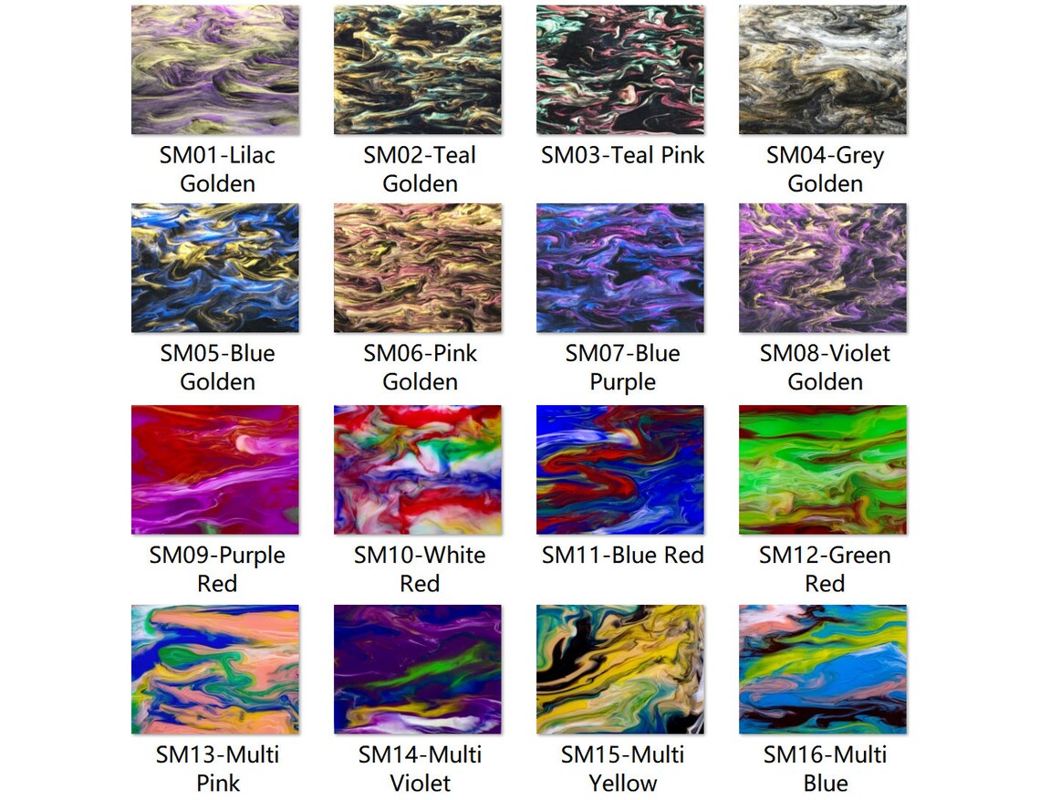 Acrylic PMMA Multi-colors Smoky Sheets 3.0mm Thickness | Etsy