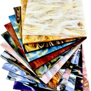 Acrylic (PMMA) Multi-colors Phoenix Sheet, 3.0mm Thickness (.118 ...