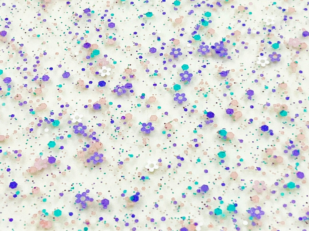 Acrylic (PMMA) 2-sided Petal Flake Sheet, 3.0mm Thickness (.118 ...