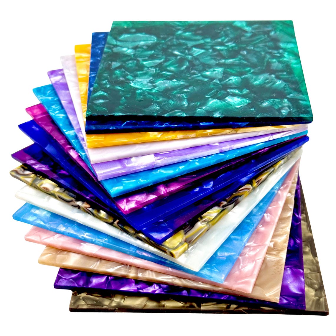 2-sided Cellulose Acetate Mineral Crystal Sheet, 2.5mm Thickness (1/10 ...
